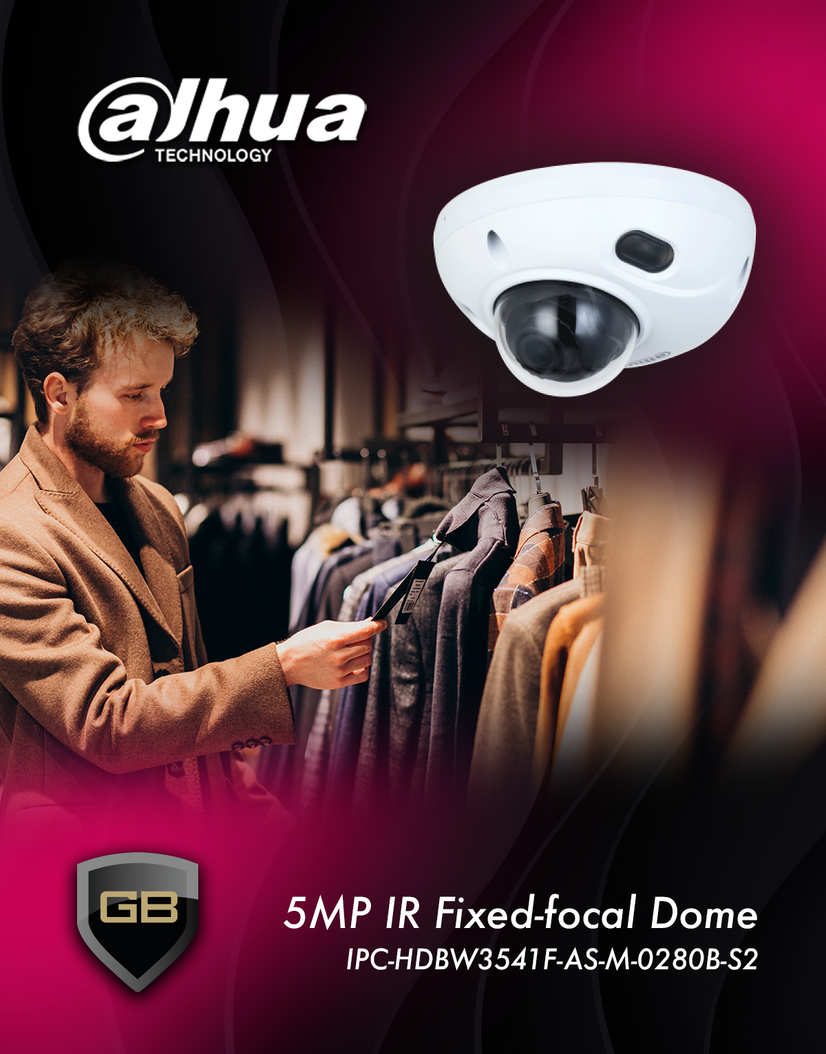 Kompakt kamera från Dahua med ny uppdaterad design! – GB Security