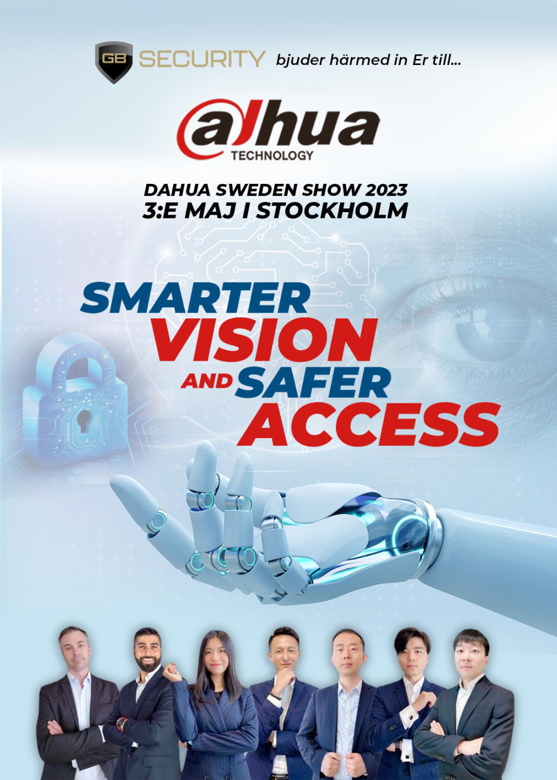Välkommen till Dahua Sweden Show 2023! – GB Security